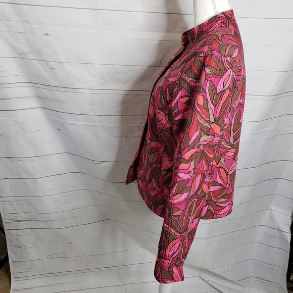 Sigrid Olsen | Jackets & Coats | Sigrid Olsen Silk Blazer Sz 6 | Poshmark